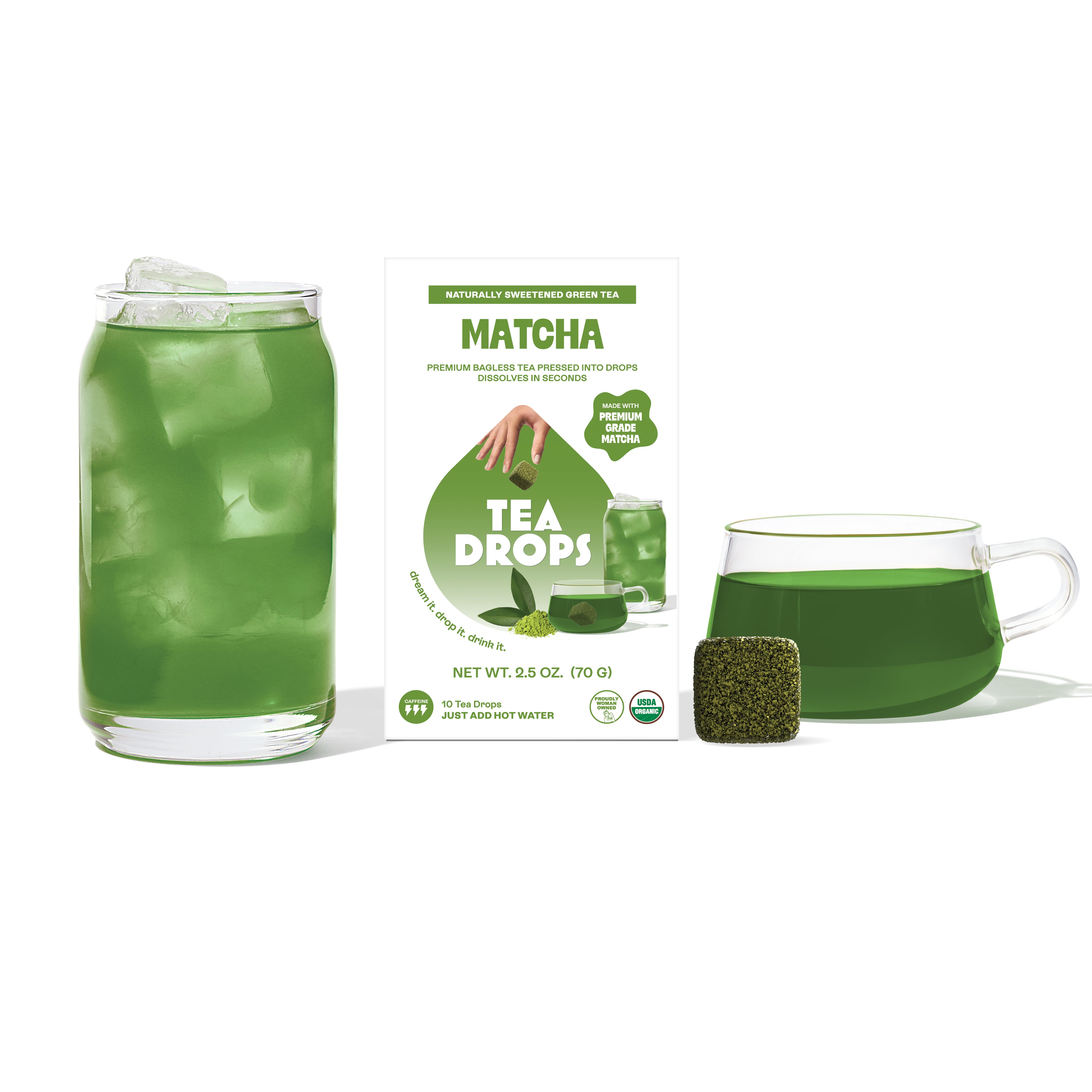Tea Drops - Organic Whole Leaf Tea Shaped into a Drop! – Tea Drops