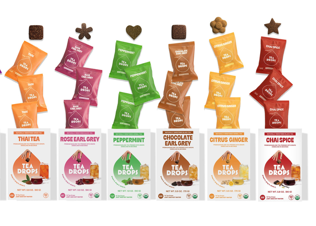Tea Drops - Organic Whole Leaf Tea Shaped into a Drop! – Tea Drops